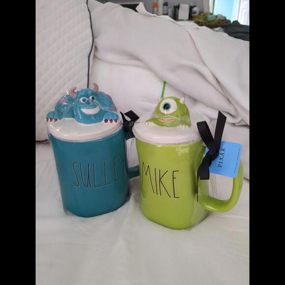 Rae Dunn | Other | Rae Dunn X Monsters Inc Mug Set Mike And Sulley New ...